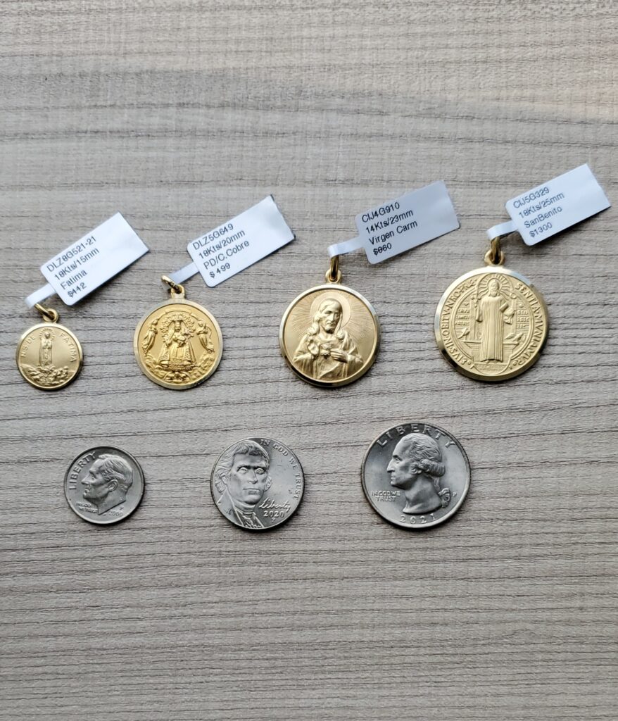 Tips medidas de medallas - EUROGEMS